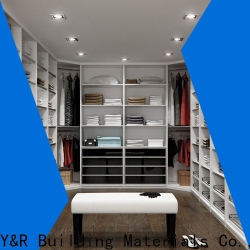 Custom smart walk in closet Supply | Y&r Furniture